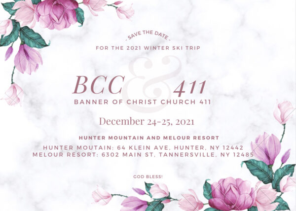 基督旌旗411教会2021滑雪之旅 – 基督旌旗411教会